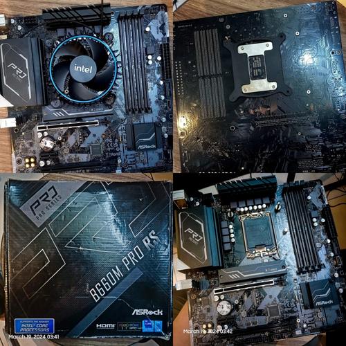 Jual Asrock B660M Pro Rs Fullset + HSF Cooler intel LGA 1700 NEW - Kota ...