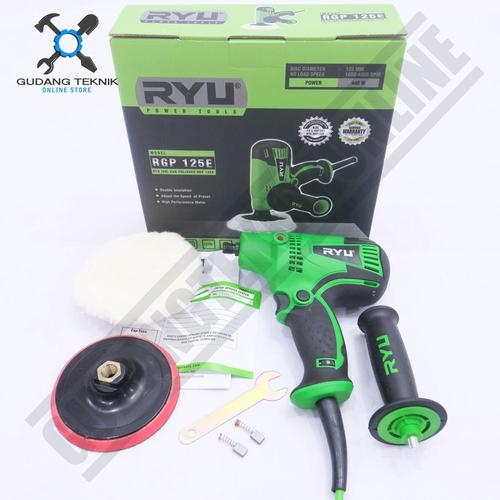 Jual Mesin Poles 5" RYU RGP125E / Alat Polisher Mobil 5 Inch RYU RGP 125 - - Kota Bekasi ...
