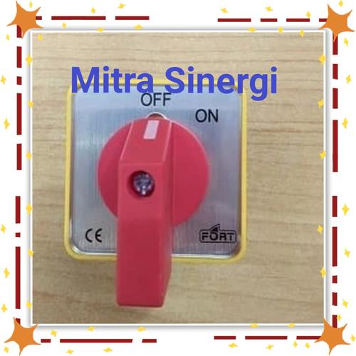 Jual Rotary Swicth SA16 / SFT-20 series SFT20-2-2 ( ON-OFF, 2P ) FORT ...