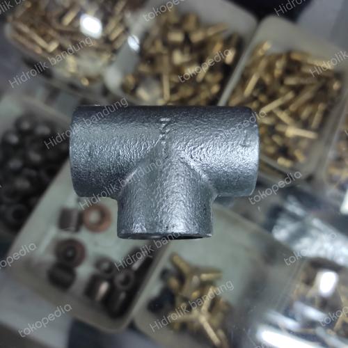 Jual GALVANIS TEE 1/2"INCH / T BESI/LETER T GALVANIS - Kota Bandung ...