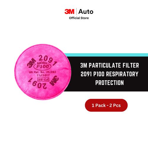 Promo 3M™ Particulate Filter 2091 P100 Respiratory Protection - 1 Bag ...