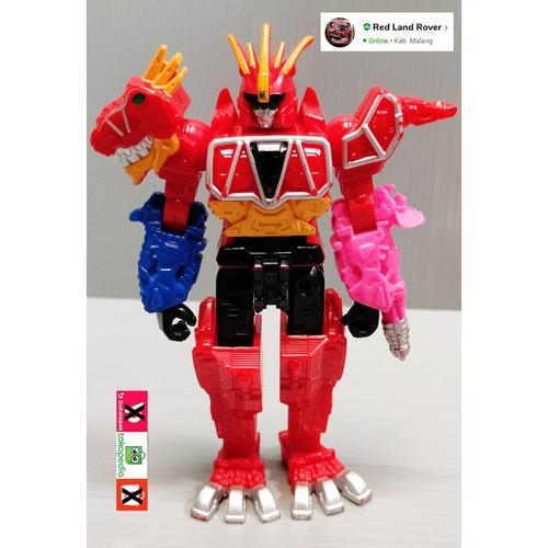 Jual Figure Power Rangers Dino Charge Mini T Rex - Kab. Malang - Red ...