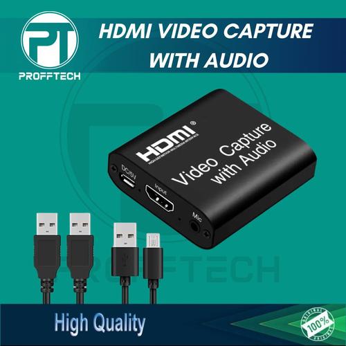 Jual VIDEO CAPTURE (USB 2.0 - HDMI). BEST QUALITY. Original ProffTech ...