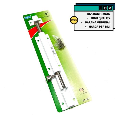 Jual GRENDEL ALUMINIUM STAINLESS IGM 6 INCH - GERENDEL SELOT PINTU ...