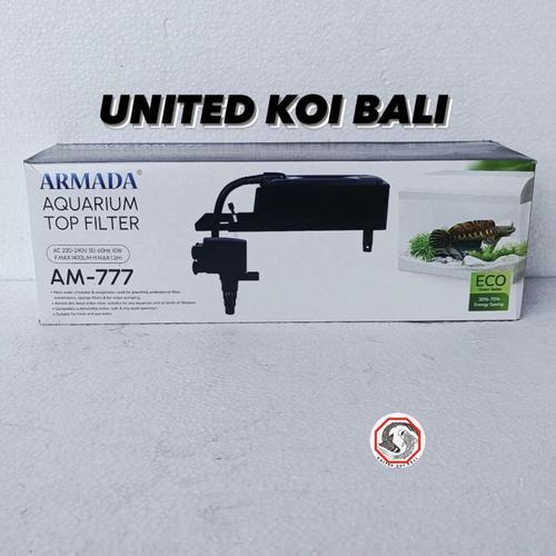 Promo ARMADA AQUARIUM TOP FILTER AQUARIUM AM-777 FULL SET FILTRASI ...