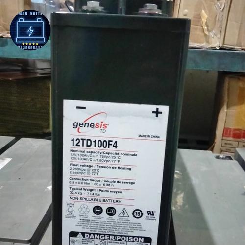 Jual BATTERY VRLA GENESIS 12V 100AH SECOND LIKE NEW - Kab. Serang ...