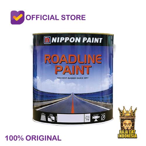 Jual CAT JALAN ROADLINE NIPPON PAINT SOLVENT BASED QUICK DRY 5 KG ...
