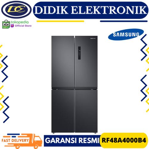 Promo Samsung RF48A4000B4 /SE Kulkas side by side 4 pintu twin cooling ...