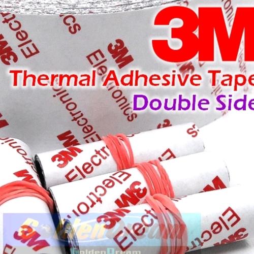 Jual Thermal adhesive 3M tape Ori double side sticker heatsink panas ...