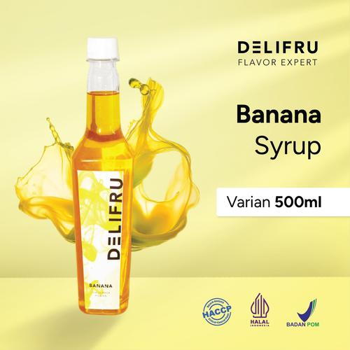 Promo Delifru Syrup Banana - Sirup Pisang 500 ml - Jakarta Barat ...