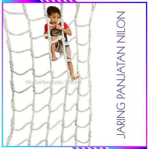 Promo Jaring Laba-laba Nylon Nilon Playground Dan Pengaman Outdoor ...