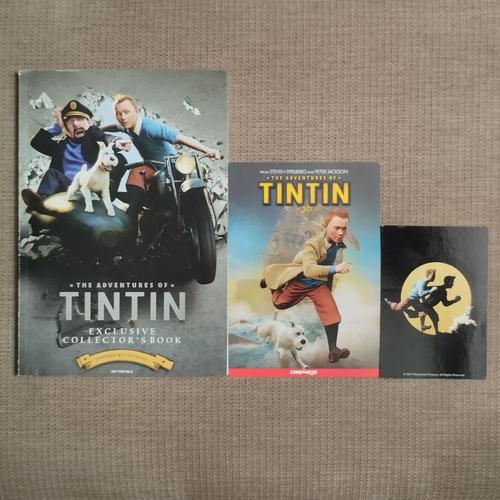 Jual Tintin Exclusive Collector's Book +Tintin Post Card + Mini Poster ...