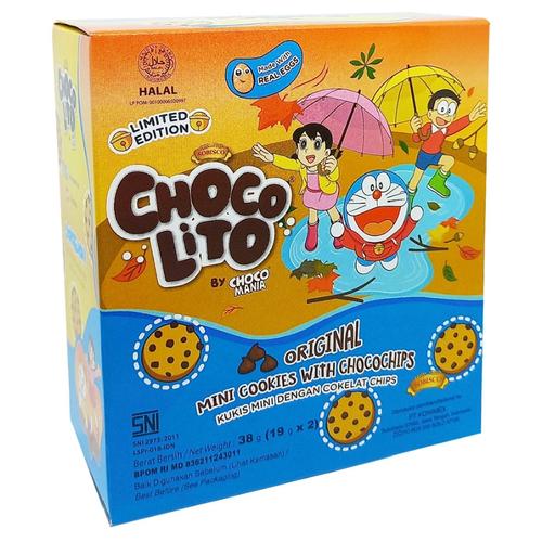 Jual CHOCOLITO Mini Cookies Chocochips Original 2 x 19 g - Kota Bekasi ...