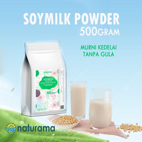 Jual Susu kedelai bubuk murni 500 Gram naturama Pure Soy Milk Powder ...