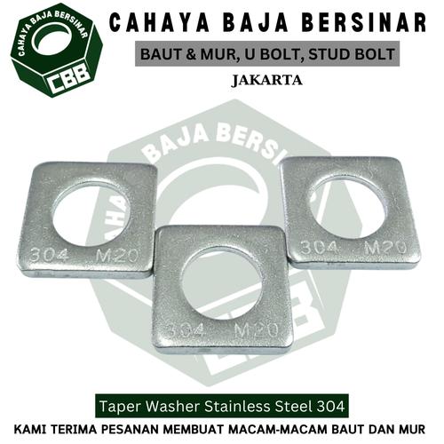 Jual Taper Washer Stainless Steel 304 M14 mm - Jakarta Barat - Cahaya ...
