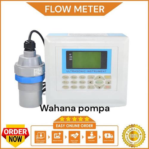 Jual Open channel ultrasonic flow meter river irrigation v notch ...
