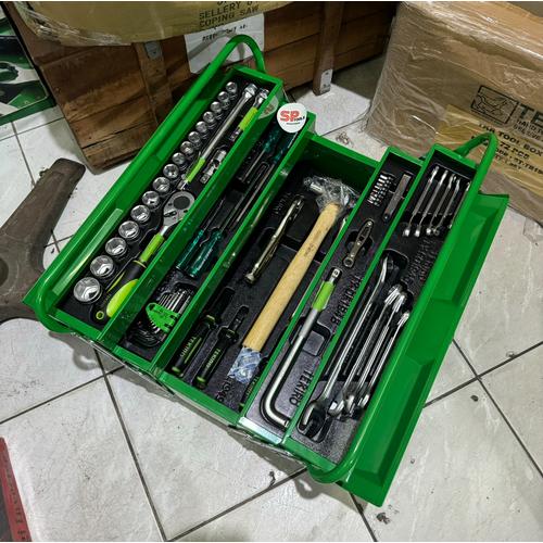 Jual TOOL BOX / TOOLKIT / TOOLSET MEKANIK TOOLS PERKAKAS 72PCS TEKIRO - Kota Makassar - SPTools ...