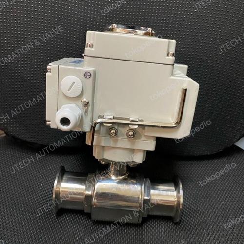 Jual Ball ferrule sanitary motorized electric stainless 3/4" inch ...