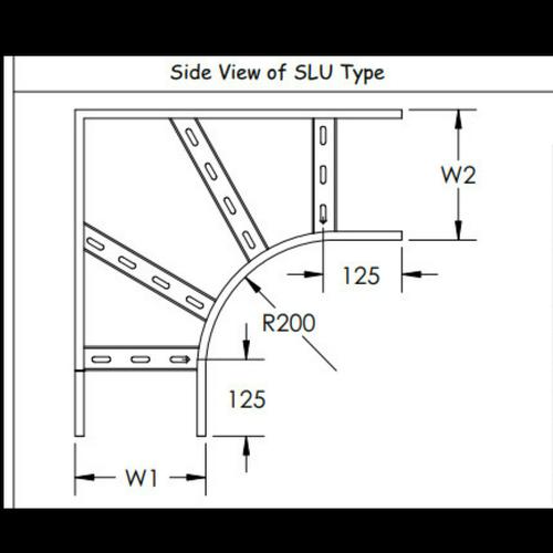 Jual Cable Ladder Elbow/Kabel Siku Ladder Elektro 100x100 Plat 1.2 SPHC ...