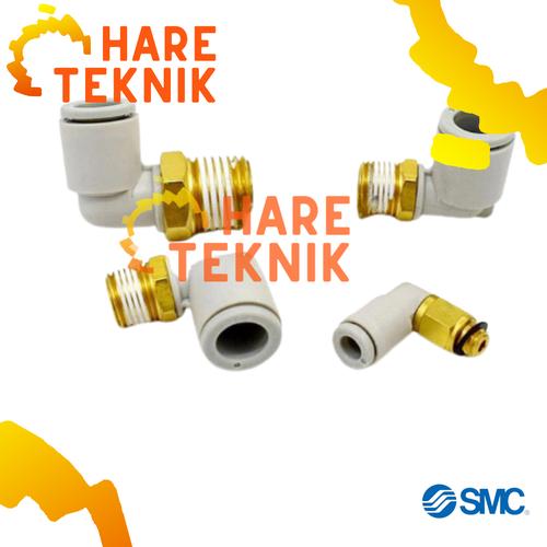 Jual KQ2L 06-M5 Fitting Elbow Male Slip Lock Selang 6mm Drat M5 SMC - Jakarta Barat - Hare ...