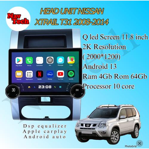 Jual Head unit android 11.8 inch Nissan Xtrail T31 Qled Screen 2K - Jakarta Utara - Navtech ...
