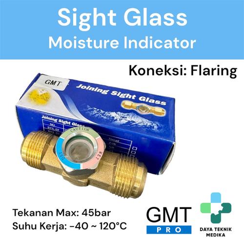 Jual GMT Sight Glass 1/4" SAE - Liquid Moisture Indicator - Flaring ...