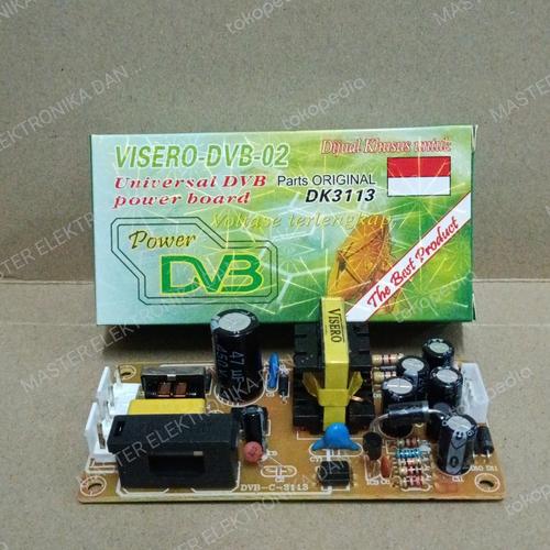 Jual 7111 pcb power suply psu regulator visero dvb-03 dvb ic dk 3113 ...