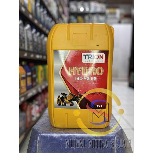 Jual Trion Hydro ISO VG 68 Hydraulic Oil Oli Hidrolis Hidrolik Jerigen ...