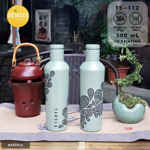 Promo Orinoco Insulated Tumbler Motif 3D 500ML Tahan Panas Dingin TS-110 - TS 112 Mandala - Kota ...