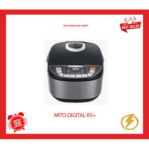 Jual RICE COOKER DIGITAL MITO 2 LITER 250 WATT - R5 PLUS BLACK EDITION ...