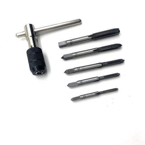 Jual Tap Set Alat Metrik Alat Pembuat Drat Metric Hand Tap Set 6 PCS ...