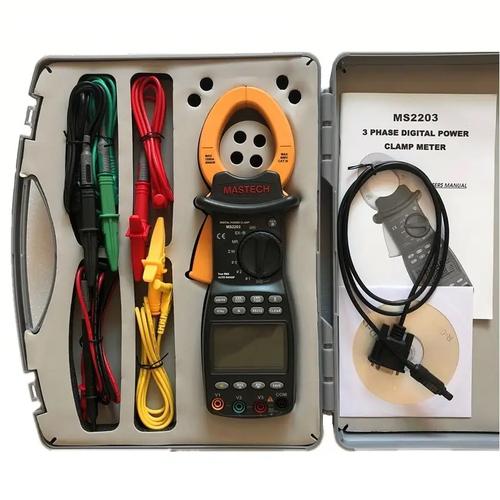Jual MS2203 Three Phase Power Clamp Meter Mastech Ampere Tang 3 Fas ...