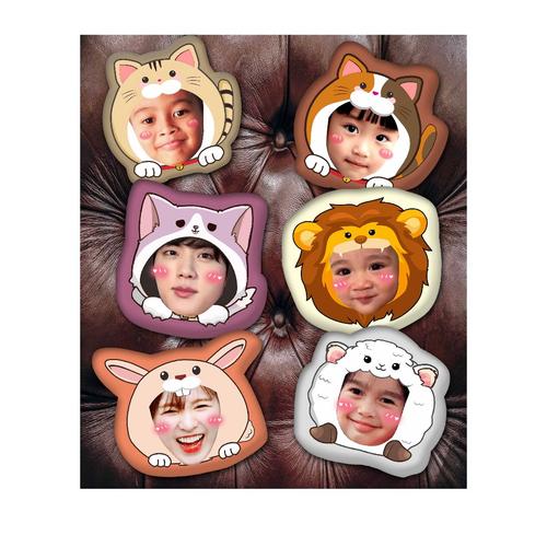 Jual Bantal Boneka kepala custom foto muka , request, Kpop, Anime ...