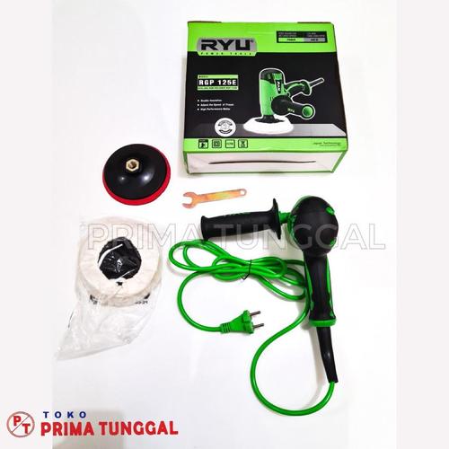 Jual Mesin Poles Polish Mobil Ryu Gun Polisher RGP125E 5 Inch - Kota ...