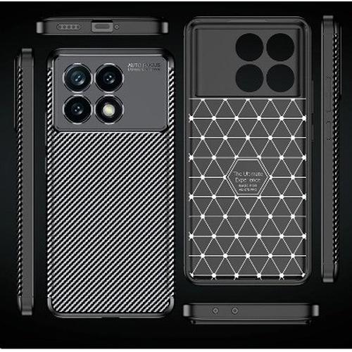Promo Xiaomi Poco X6 / X6 Pro 5G Soft Case Auto Focus Carbon Original ...