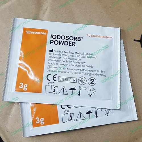 Jual SMITH & NEPHEW - Antiseptik Luka IODOSORB POWDER 3g Cadexomer ...