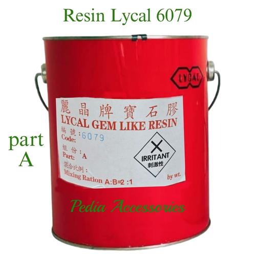 Jual Resin bening Lycal lentur fleksibel - Lycal 6079 Part A 4 kg ...