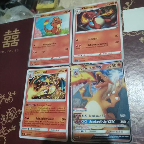 Jual paket tcg duo charizard plus charmander charmeleon - Kota Surabaya ...