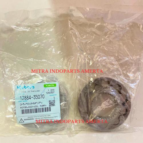 Jual ROTOR ASSY OIL PUMP/POMPA OLI DC70 KUBOTA (1J884-35070) GENUINE ...