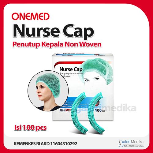 Jual Nurse Cap - Penutup Kepala - Onemed isi 100 - Kab. Tangerang ...