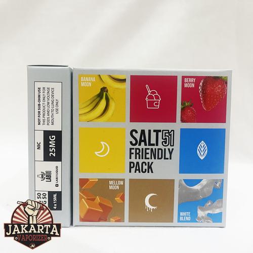 Jual [SALT] LAB51 SALT51 FRIENDLY PACK 15ML X 4PCS 25MG SALTNIC BY ...