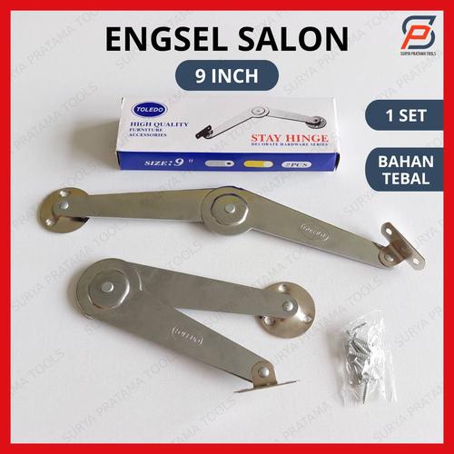Jual ENGSEL SALON 9" TEBAL ENGSEL JENDELA SIKUTAN LIPAT HAK ANGIN 9 ...