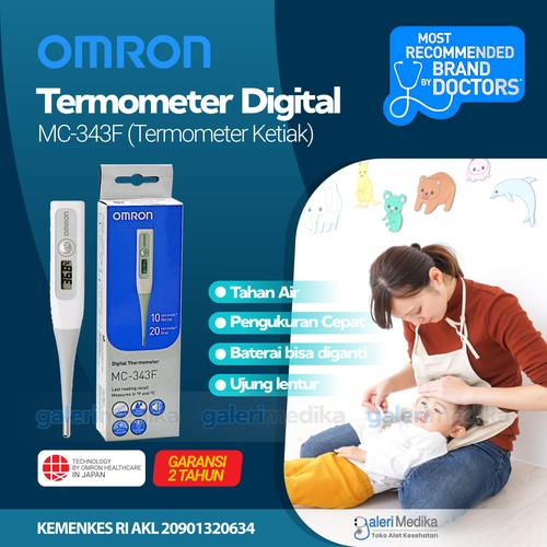 Jual OMRON MC-343 Termometer Digital Thermometer MC343 Thermo MC 343 - OMRON MC-341 - Kab ...