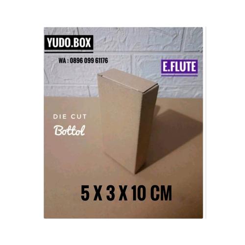 Jual Kardus Karton UK : 5 x 3 x 10 Cm Model Diecut Botol - Jakarta ...