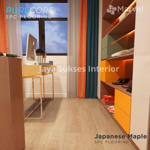Jual Vinyl SPC Marvel Purecore Tebal 5mm Japanese Maple / box - Jakarta ...