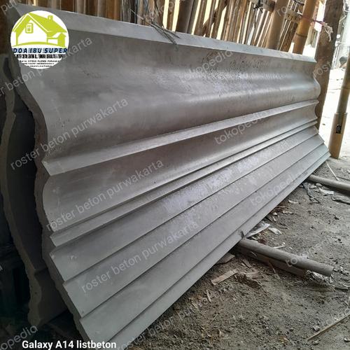 Jual lisplang tempel lisplang 60cm lisplang profil beton lisplang beton ...