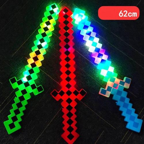 Jual Shining Blue Diamond Sword - Pedang Minecraft LED / Pedang ...