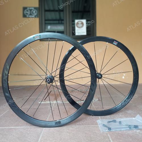 Jual Wheelset Rujixu 30mm 40mm 700c Model G3 Spoke Black Edition ...