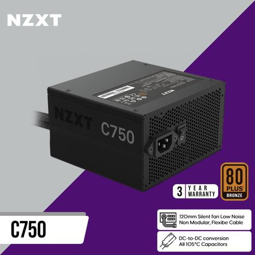 Jual NZXT C750 Bronze - 750W 80 Plus Bronze Non-Modular ATX PSU - Kota Bandung - ASCARYA ...