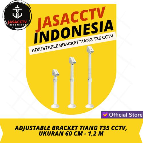 Jual Adjustable Bracket Tiang T35 CCTV, Ukuran 60 cm - 1,2 m - Jakarta ...